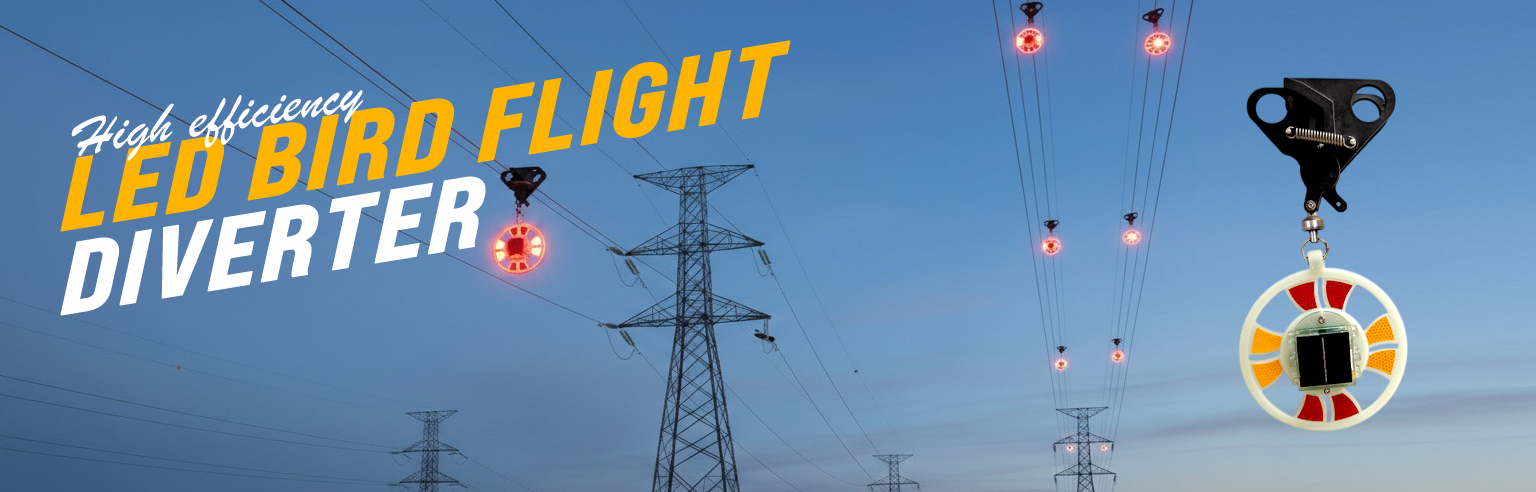 LED Bird Flight Diverter
